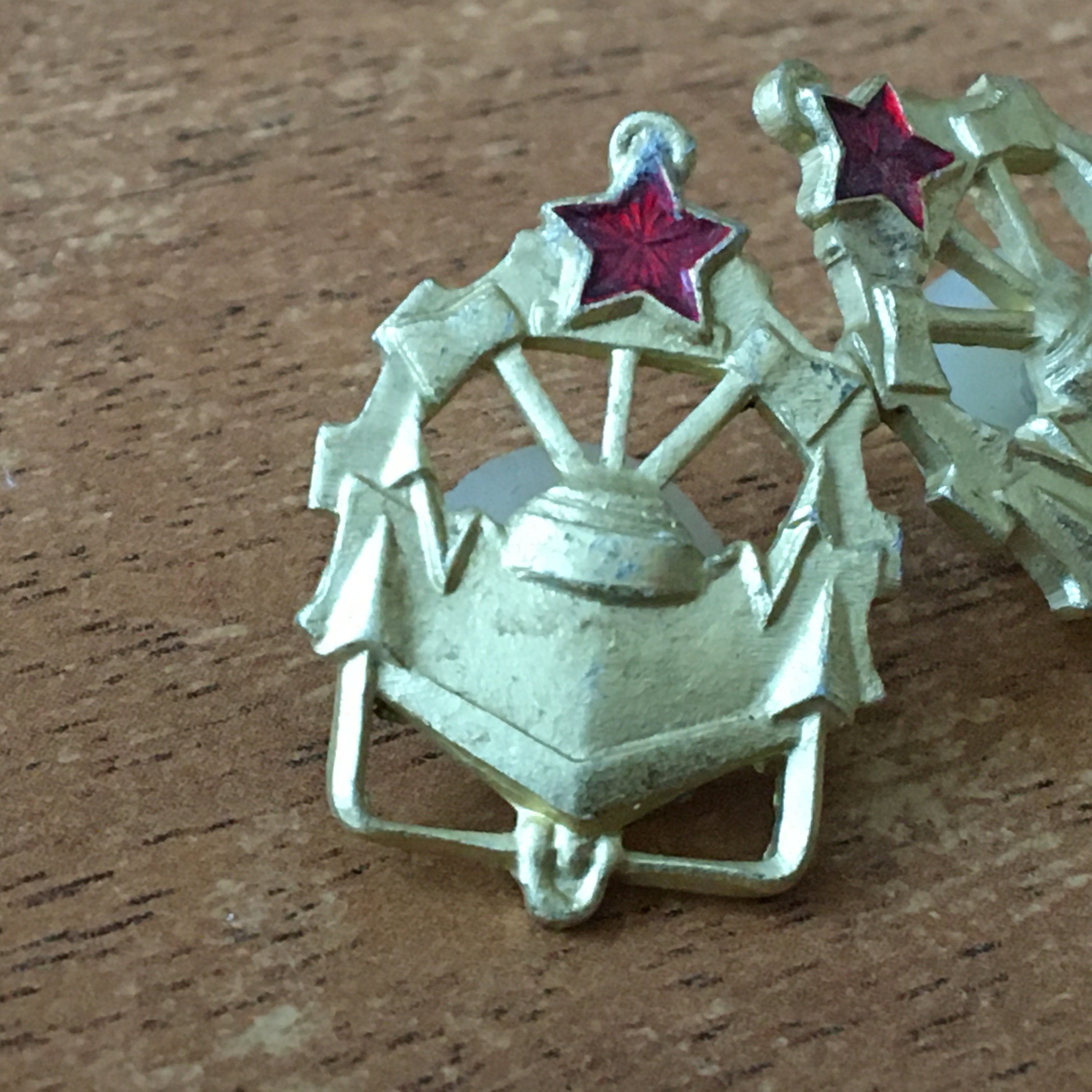 1970s Buttonholes Engineering Forces Loops on the Collar USSR Soviet ...