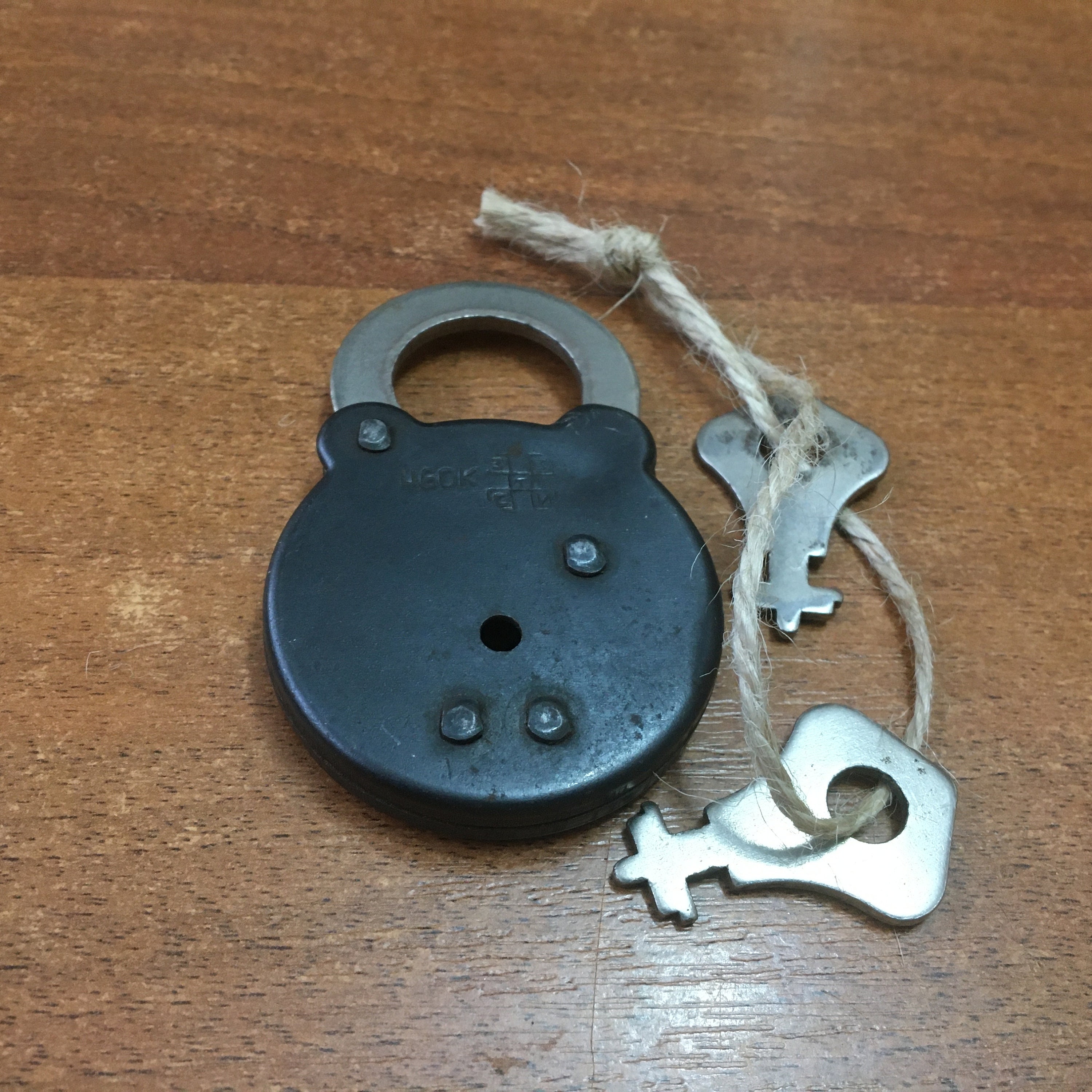 Antique Padlock Rusty Vintage Lock Mini Retro Aged With Key - Etsy