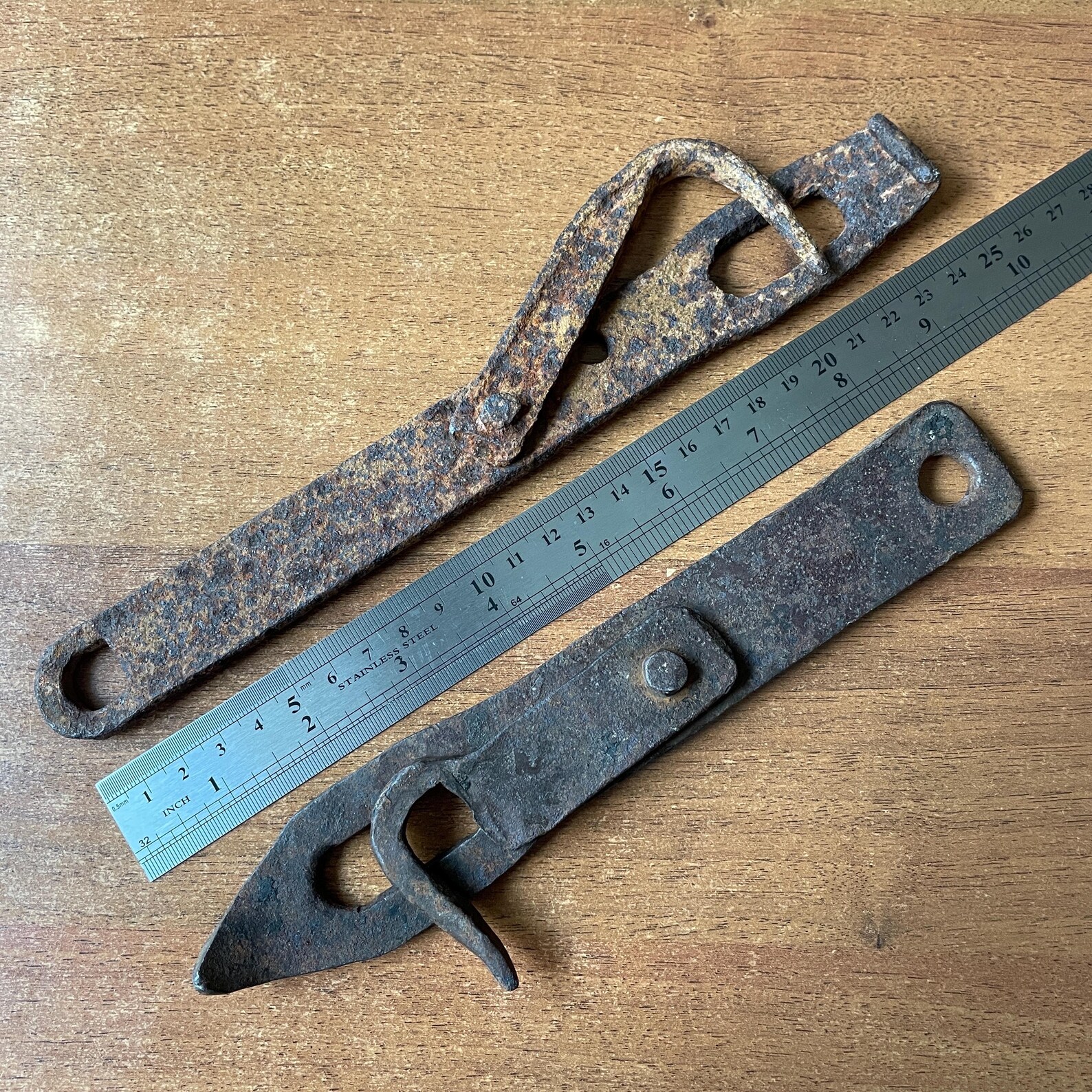 1800s. Antique Door Lock, Latch Lock, Hand Forged, Gate Latch, Gate ...