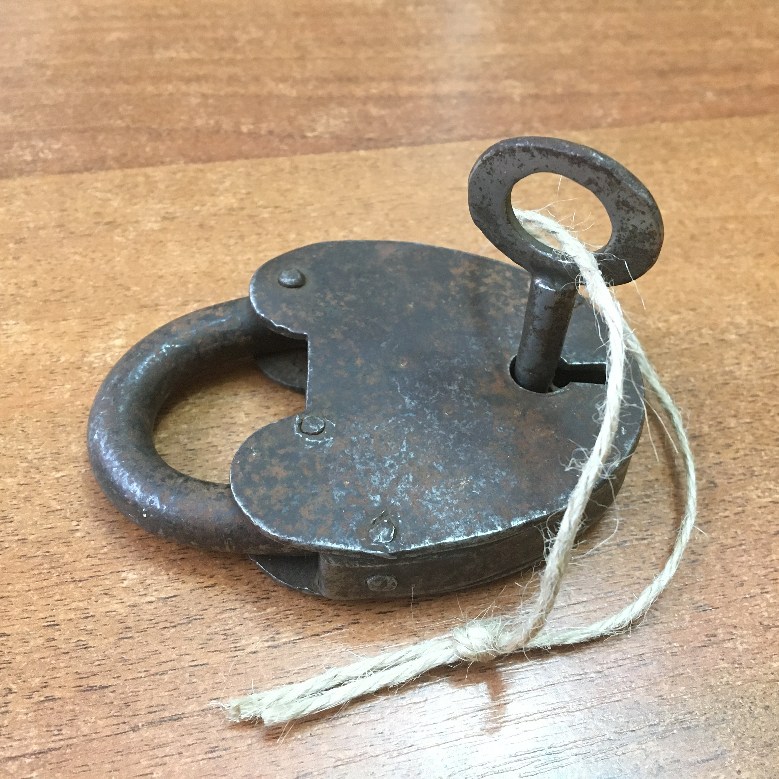 Antique Rusty Padlock Vintage Lock Retro Aged With Key - Etsy