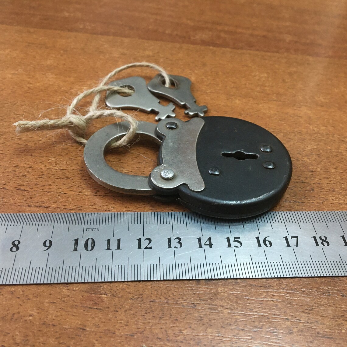 Antique Padlock Rusty Vintage Lock Mini Retro Aged With Key - Etsy