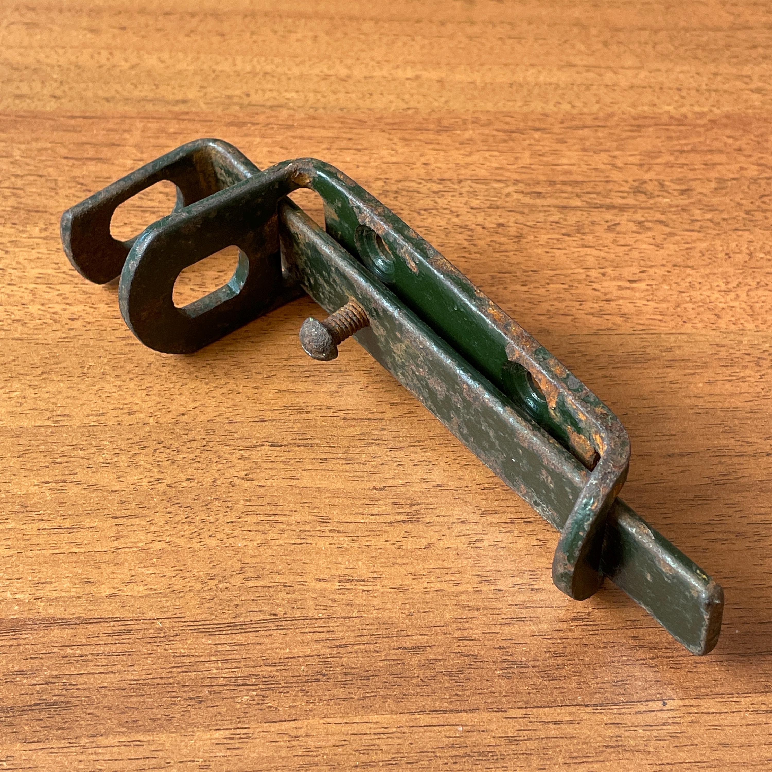 Rustic Vintage Hinged Safety Padlock Lock Hasp, Latch Lock, Gate Lock ...