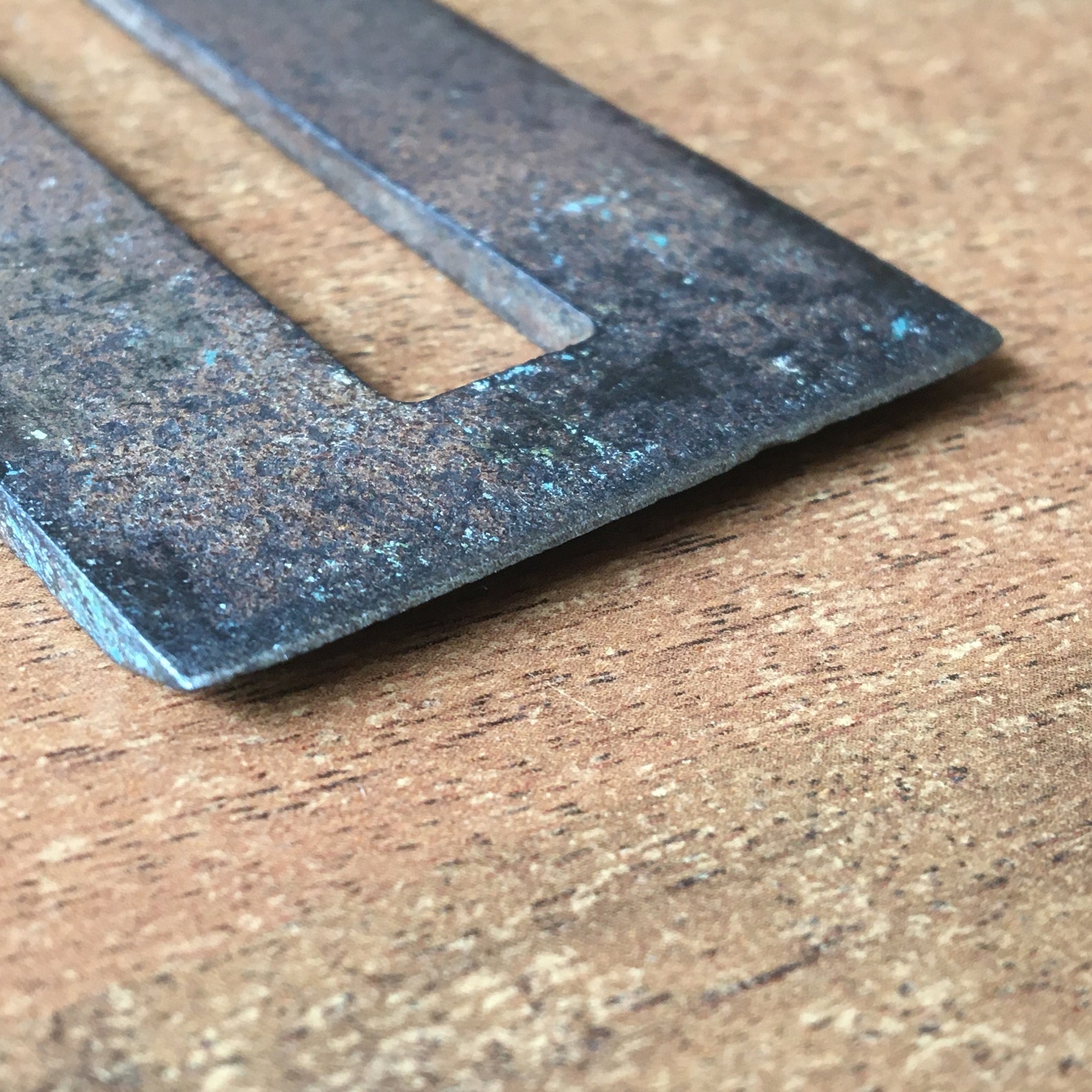 1800s Rare Old French Thick Heavy Parallel Plane Iron by GOLDENBERG ...