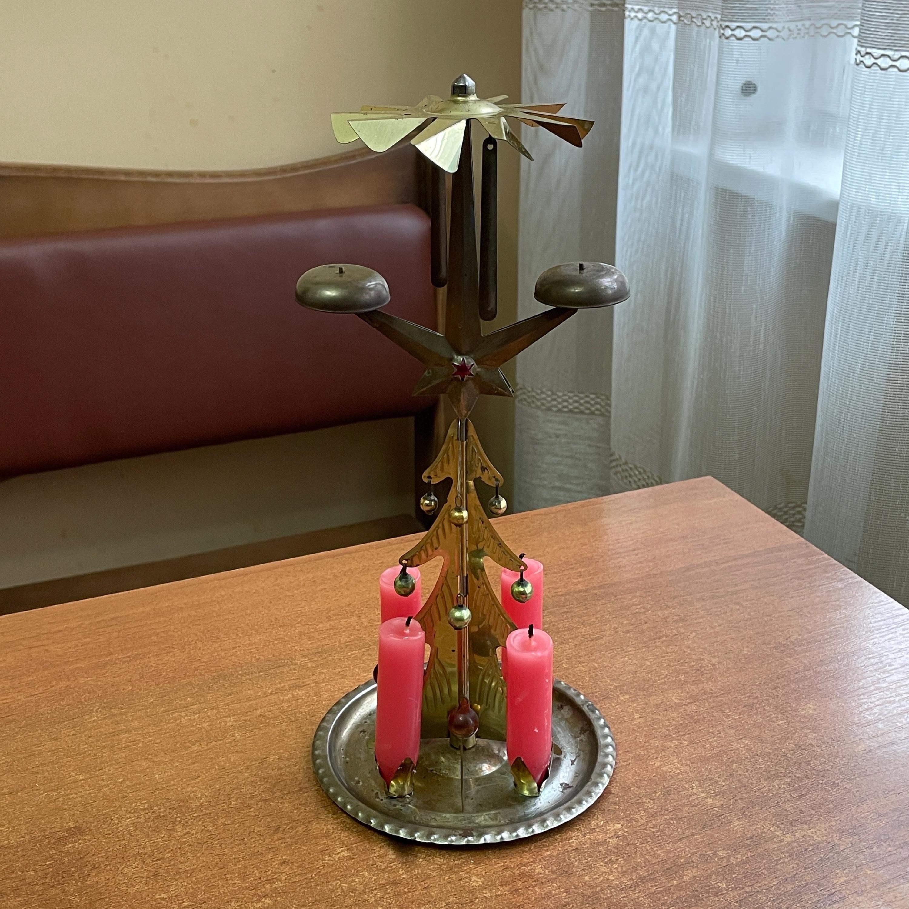 RARE 50s Christmas Chime Brass, Vintage Chimes Traditional Decorative ...