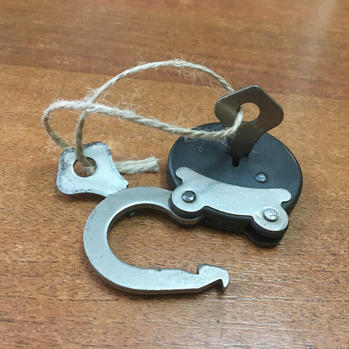 Antique Padlock Rusty Vintage Lock Mini Retro Aged With Key - Etsy