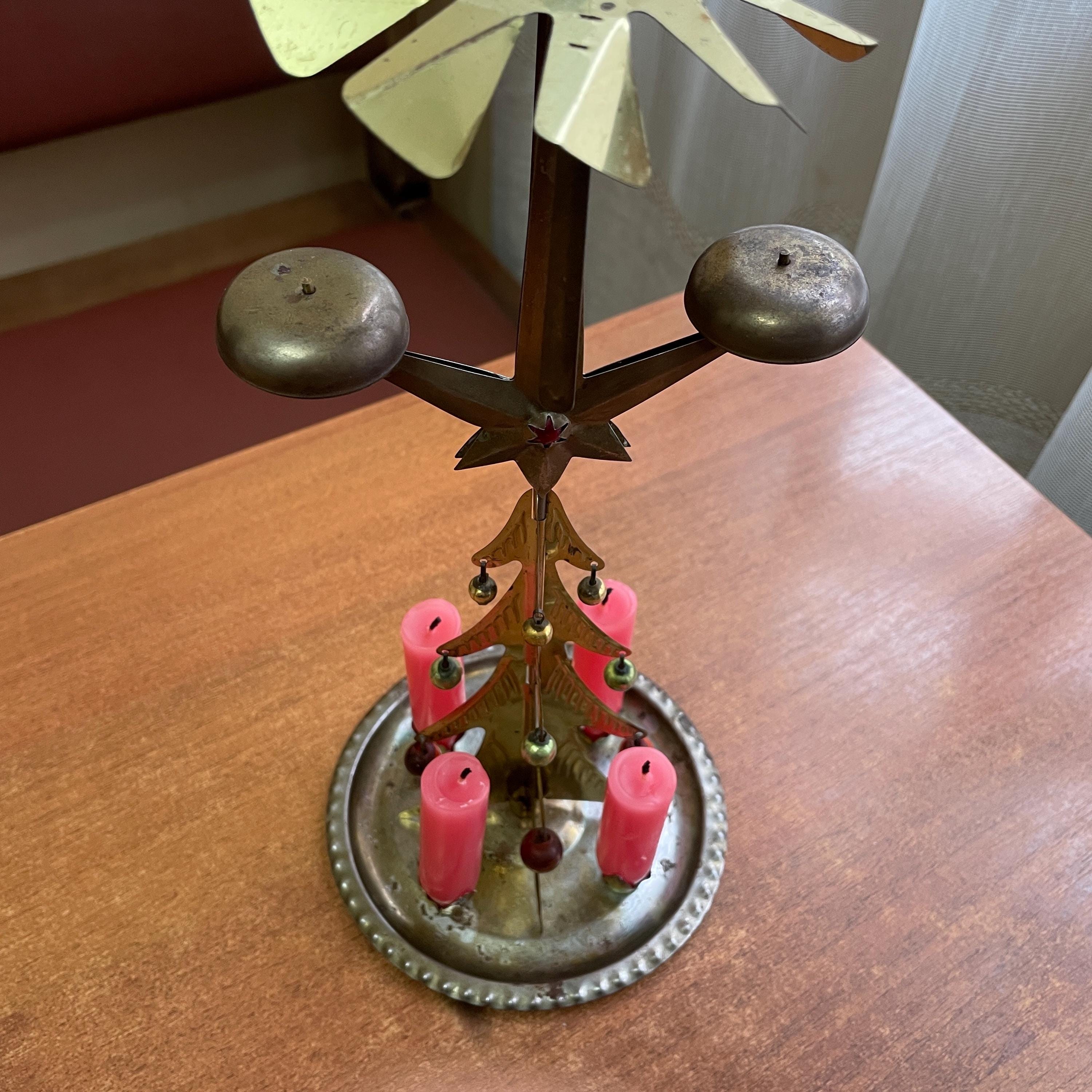 RARE 50s Christmas Chime Brass, Vintage Chimes Traditional Decorative ...