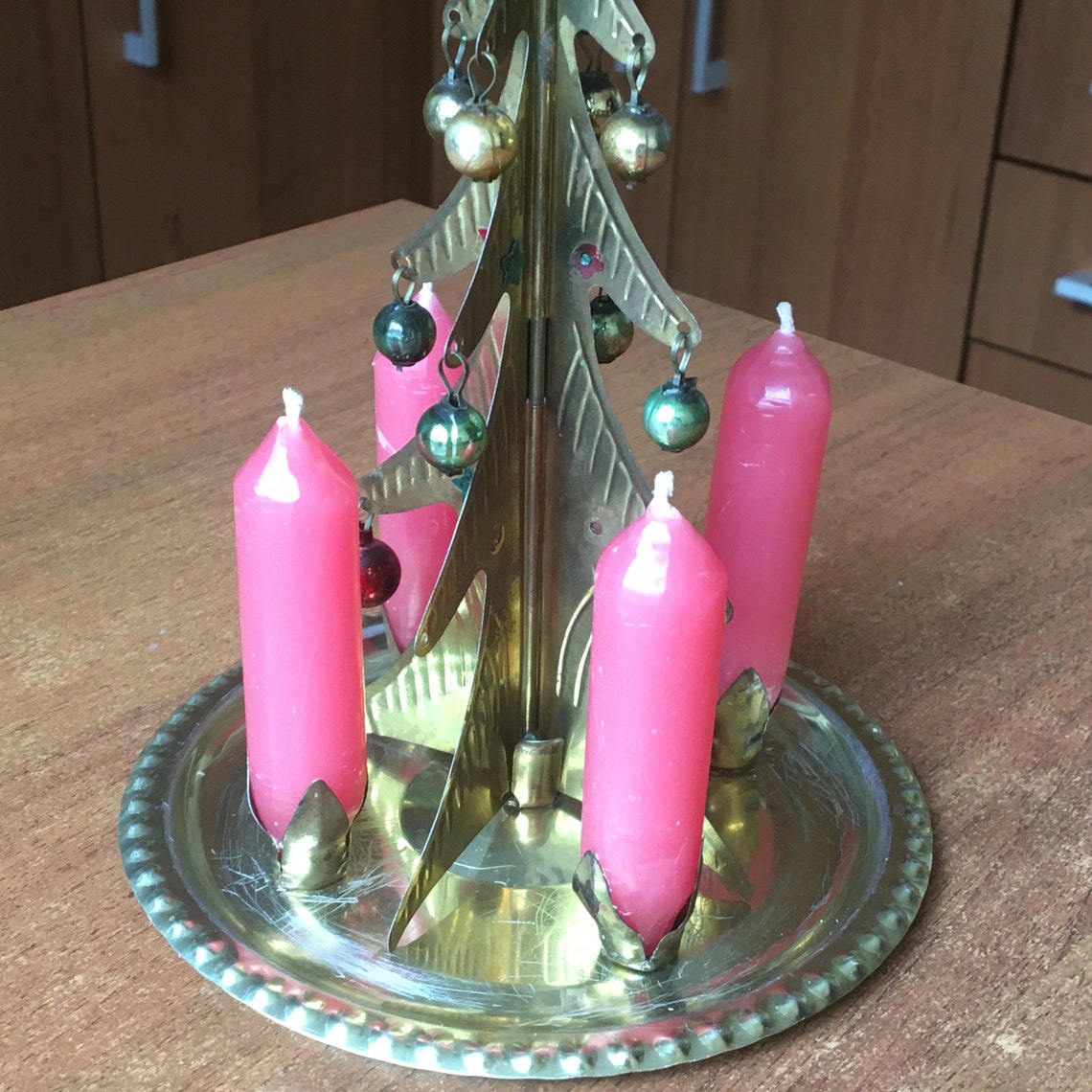 RARE 50s Christmas Chime Brass, Vintage Chimes Traditional Decorative ...