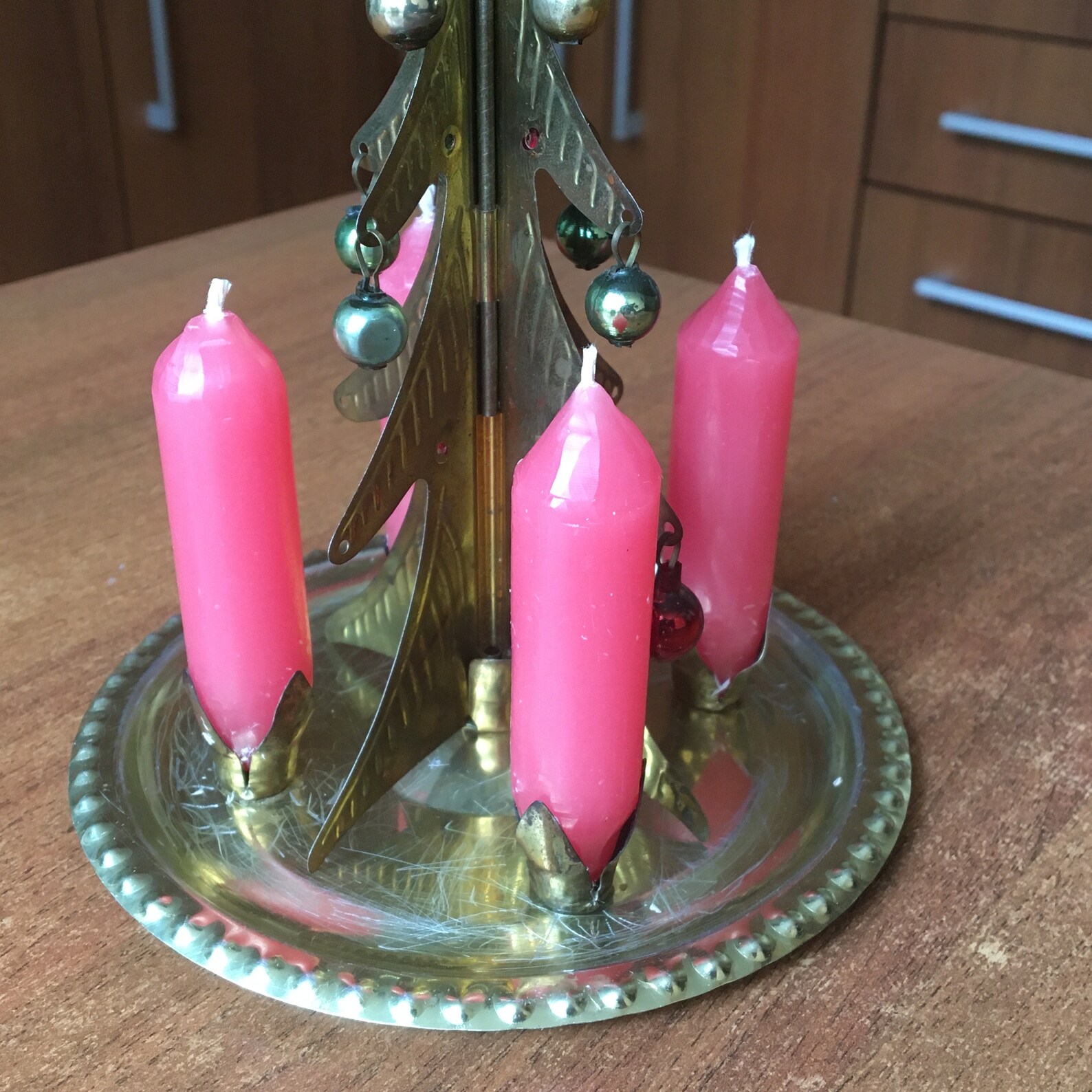 RARE 50s Christmas Chime Brass, Vintage Chimes Traditional Decorative ...