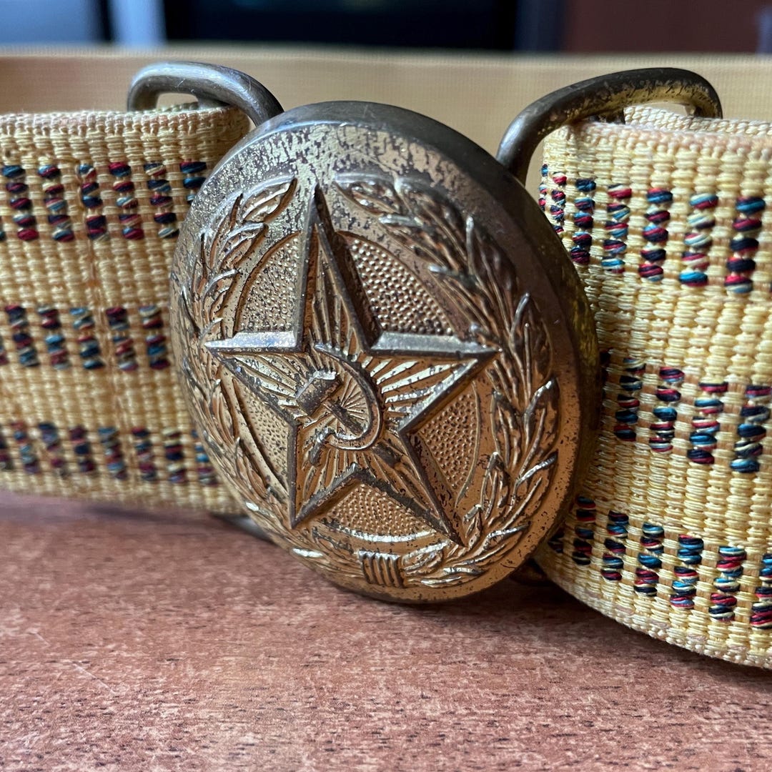 1970s Officer's Belt Ceremonial Military USSR Army - Etsy