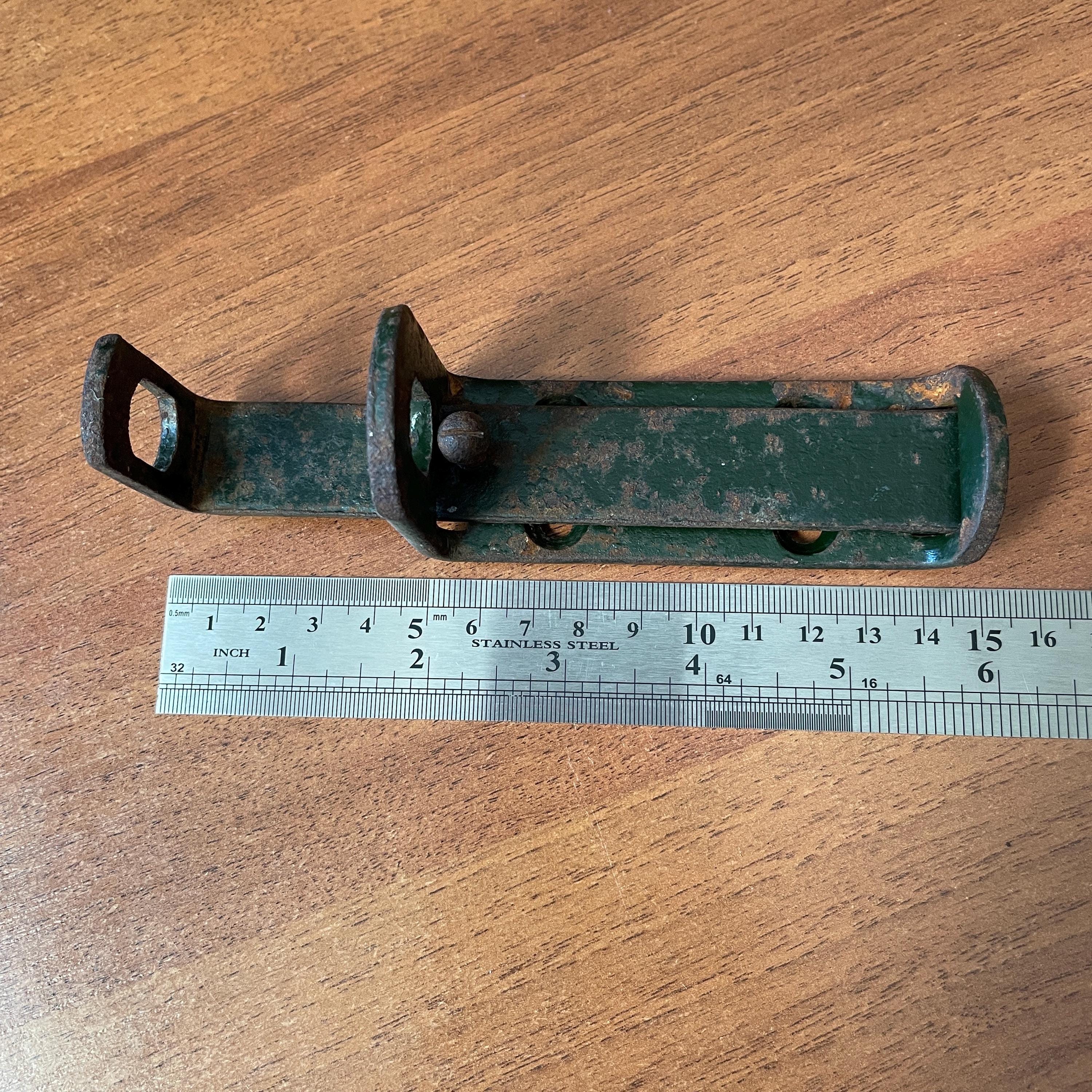 Rustic Vintage Hinged Safety Padlock Lock Hasp, Latch Lock, Gate Lock ...