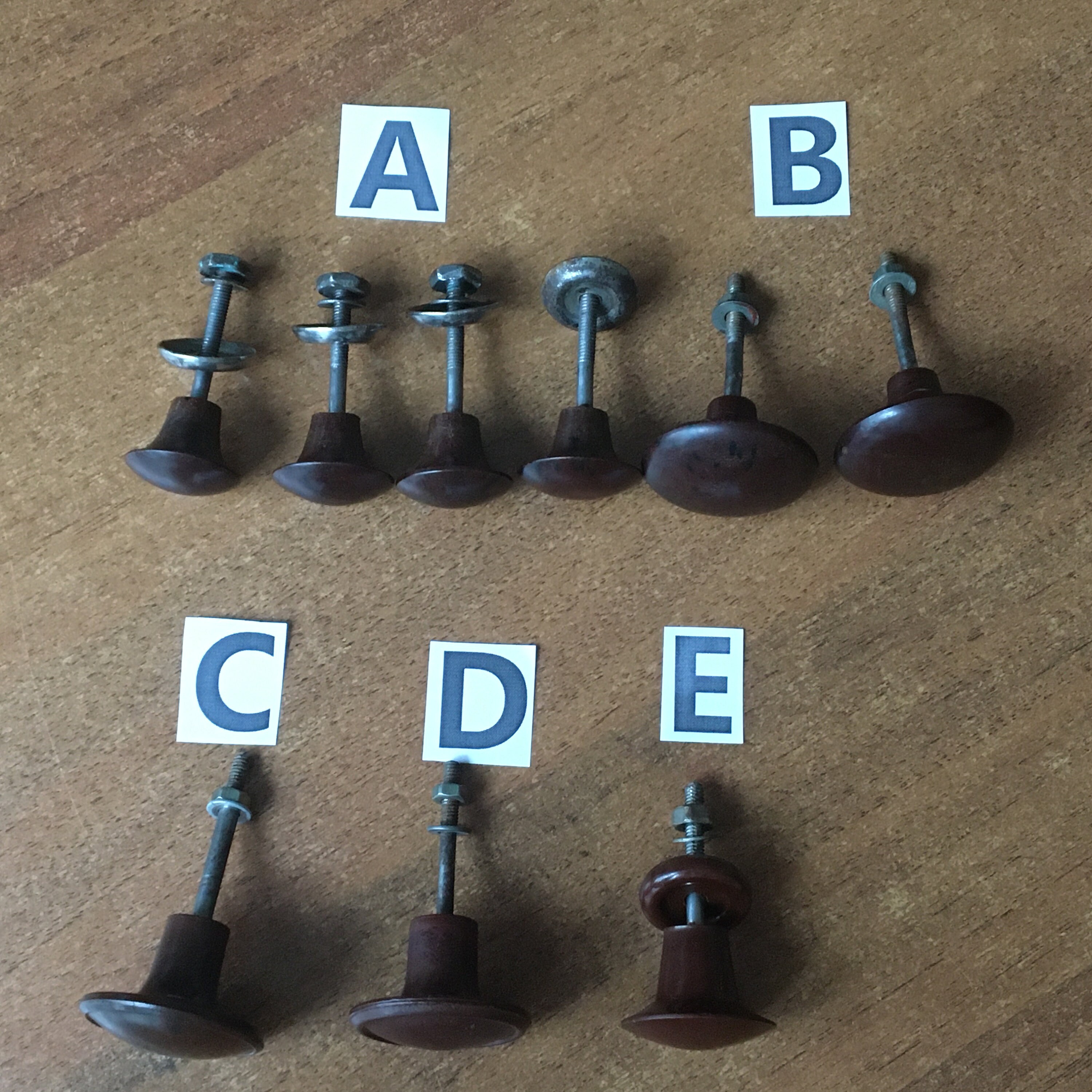 50s. RARE Vintage Bakelite Knobs, Furniture Handles, Furniture Parts ...