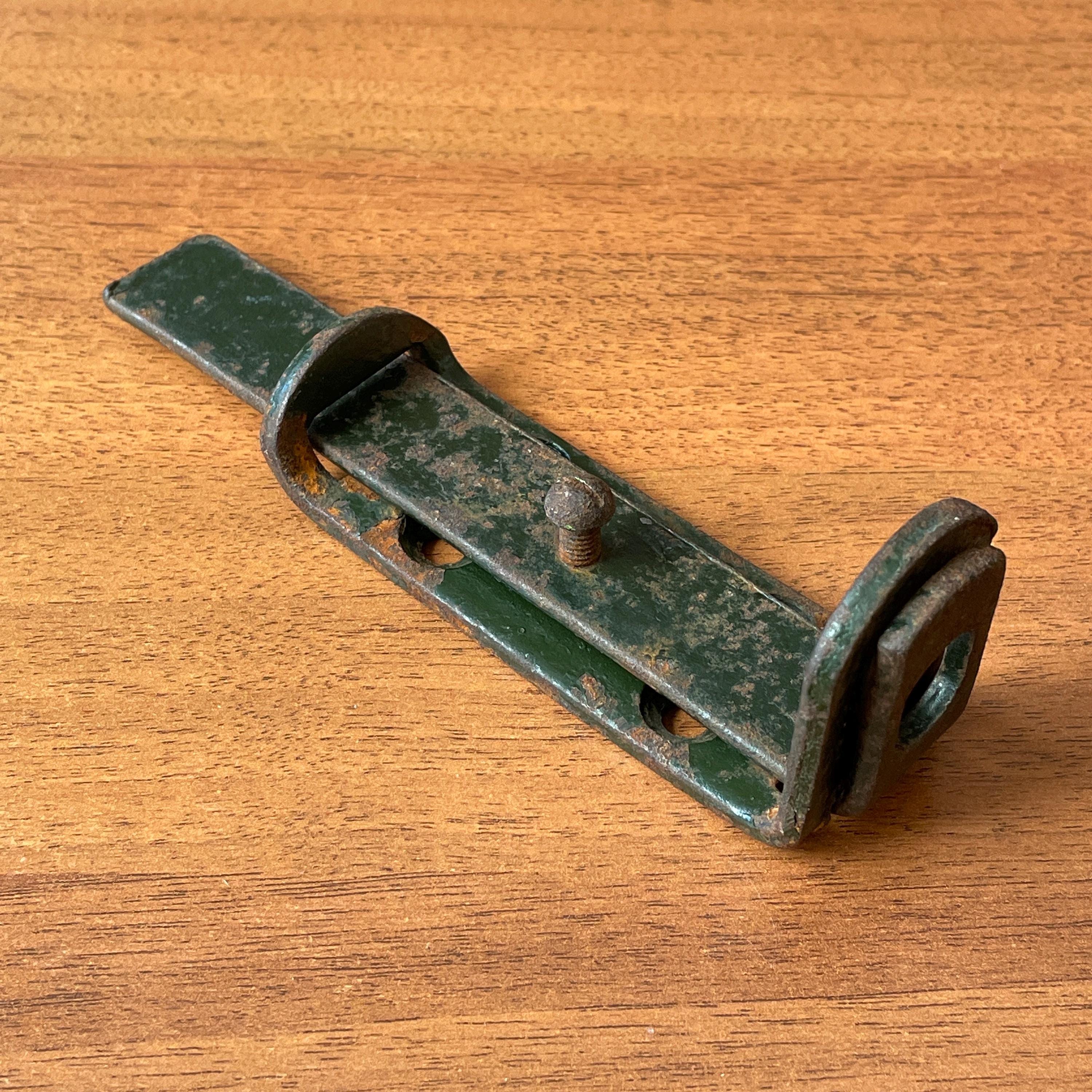 Rustic Vintage Hinged Safety Padlock Lock Hasp, Latch Lock, Gate Lock ...