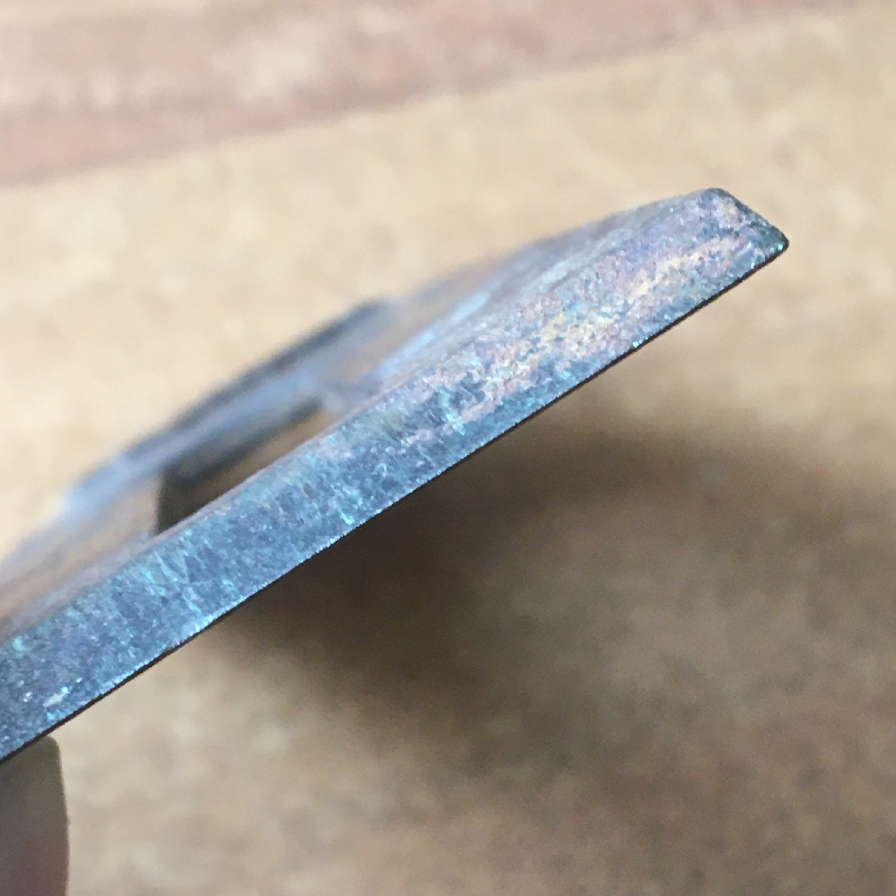 1800s Rare Old French Thick Heavy Parallel Plane Iron by GOLDENBERG ...