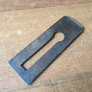 1800s Rare Old French Thick Heavy Parallel Plane Iron by GOLDENBERG ...