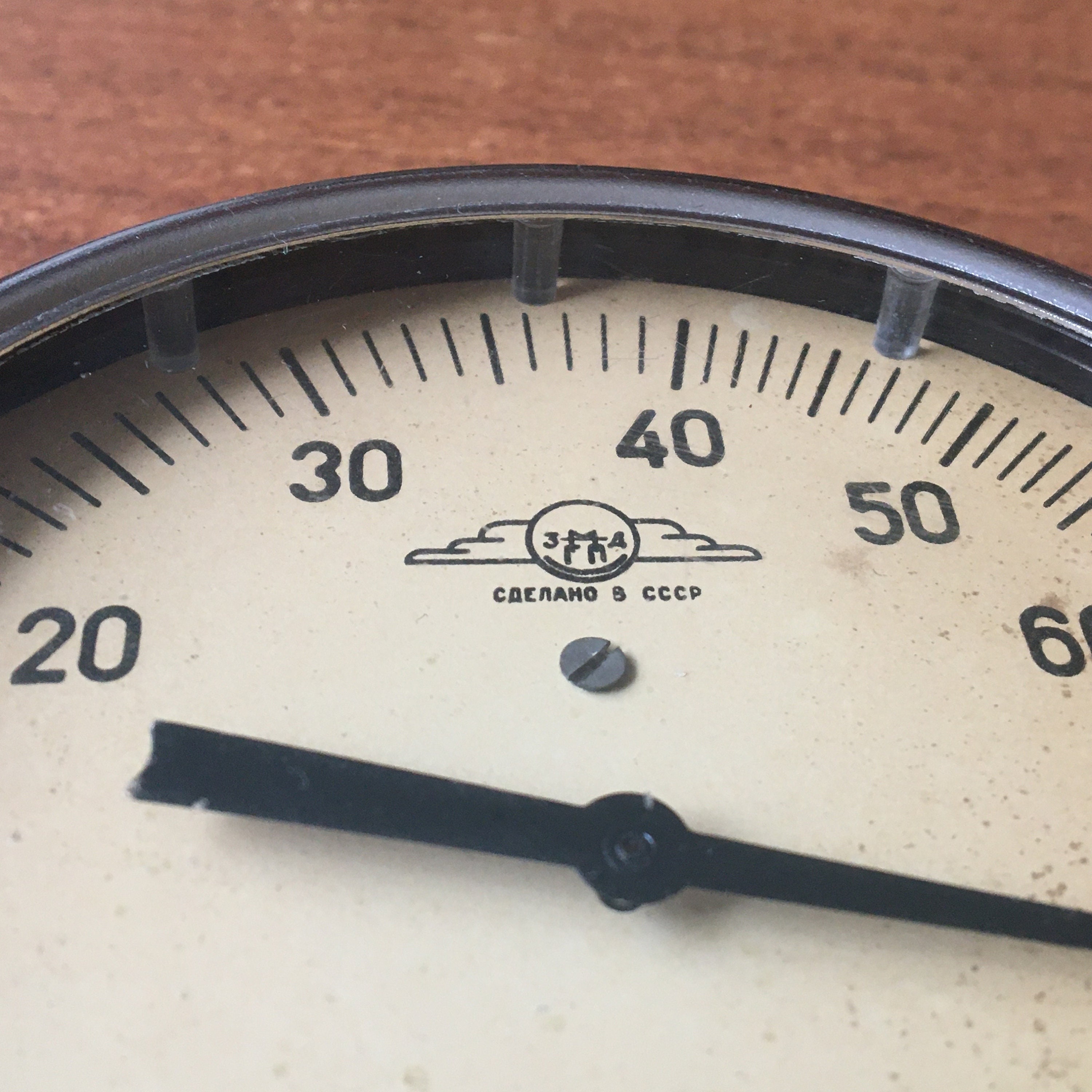 1977 Vintage Circular Hygrometer, Wall Hygrometer, Antique Weather ...