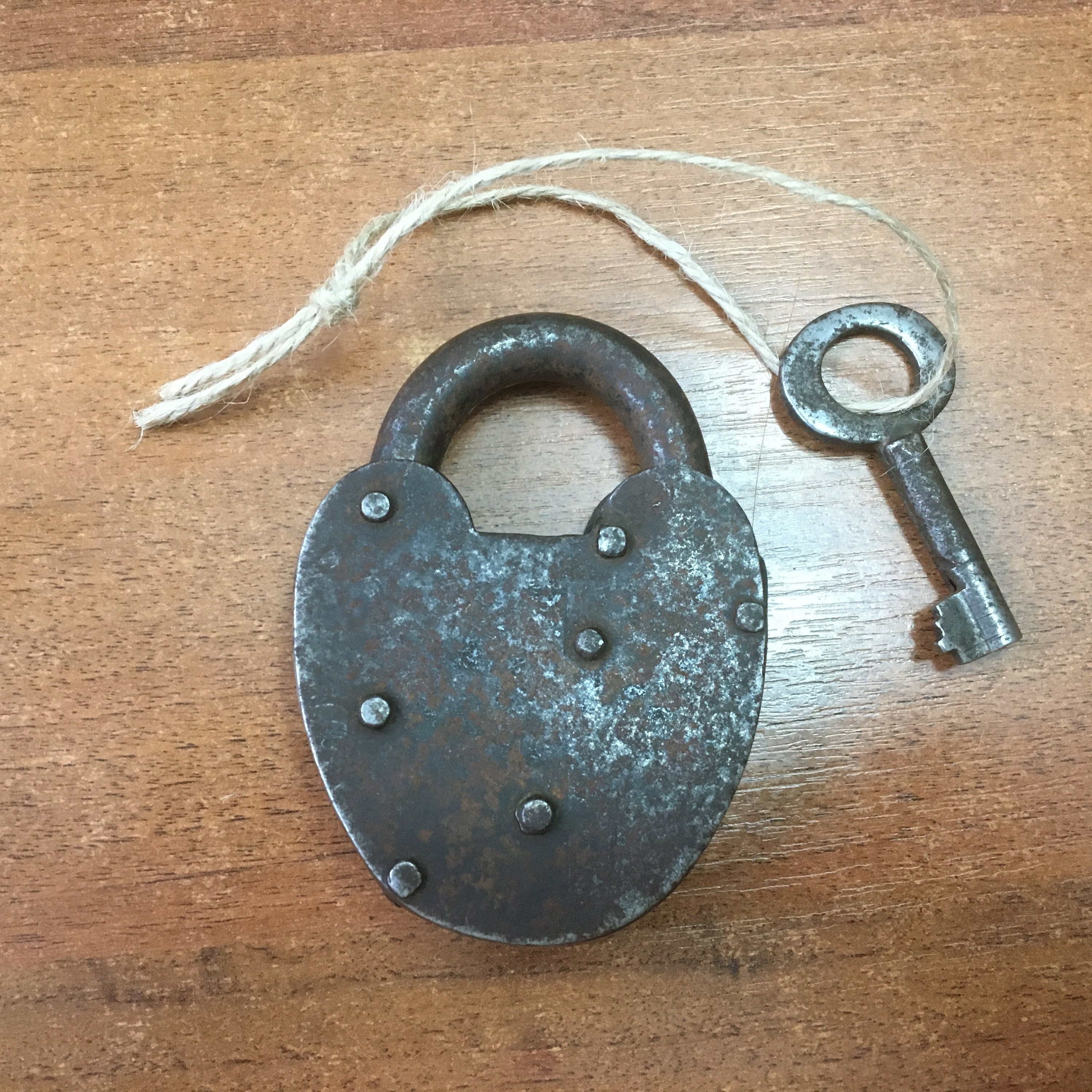 Antique Rusty Padlock Vintage Lock Retro Aged With Key - Etsy