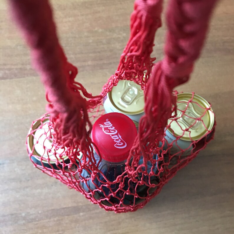 1970s New Vintage Soviet 'avoska,' Handmade, USSR Shopping Bag With ...