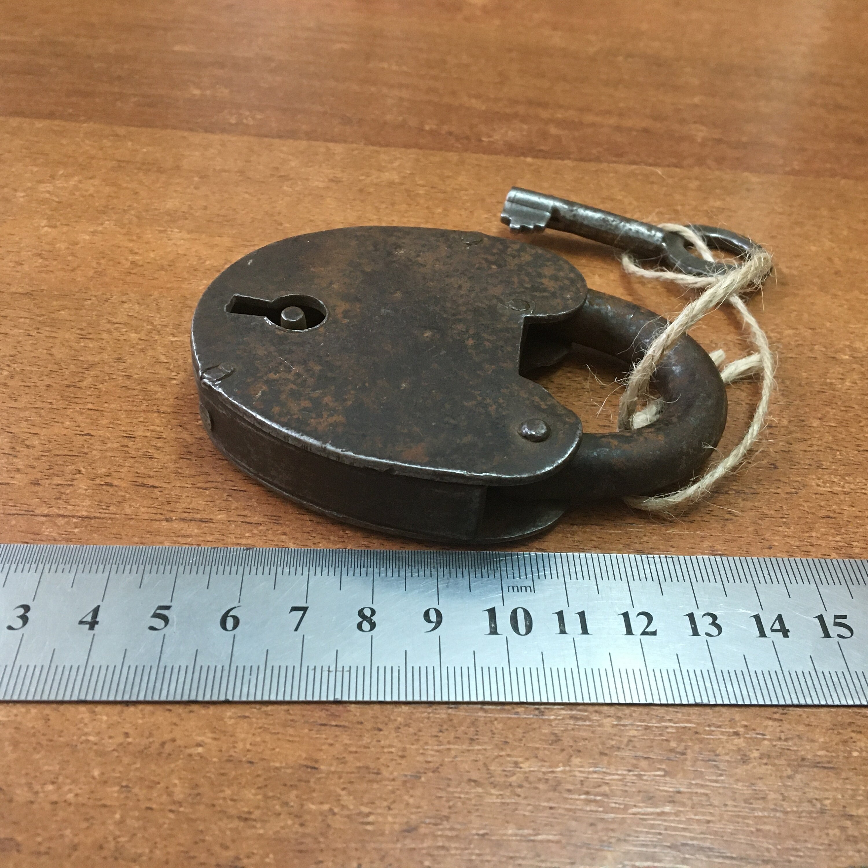 Antique Rusty Padlock Vintage Lock Retro Aged With Key - Etsy