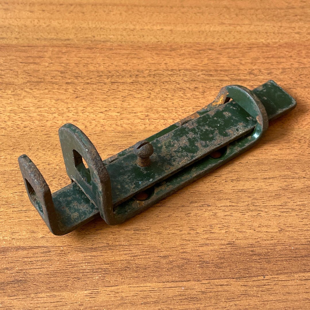 Rustic Vintage Hinged Safety Padlock Lock Hasp, Latch Lock, Gate Lock ...