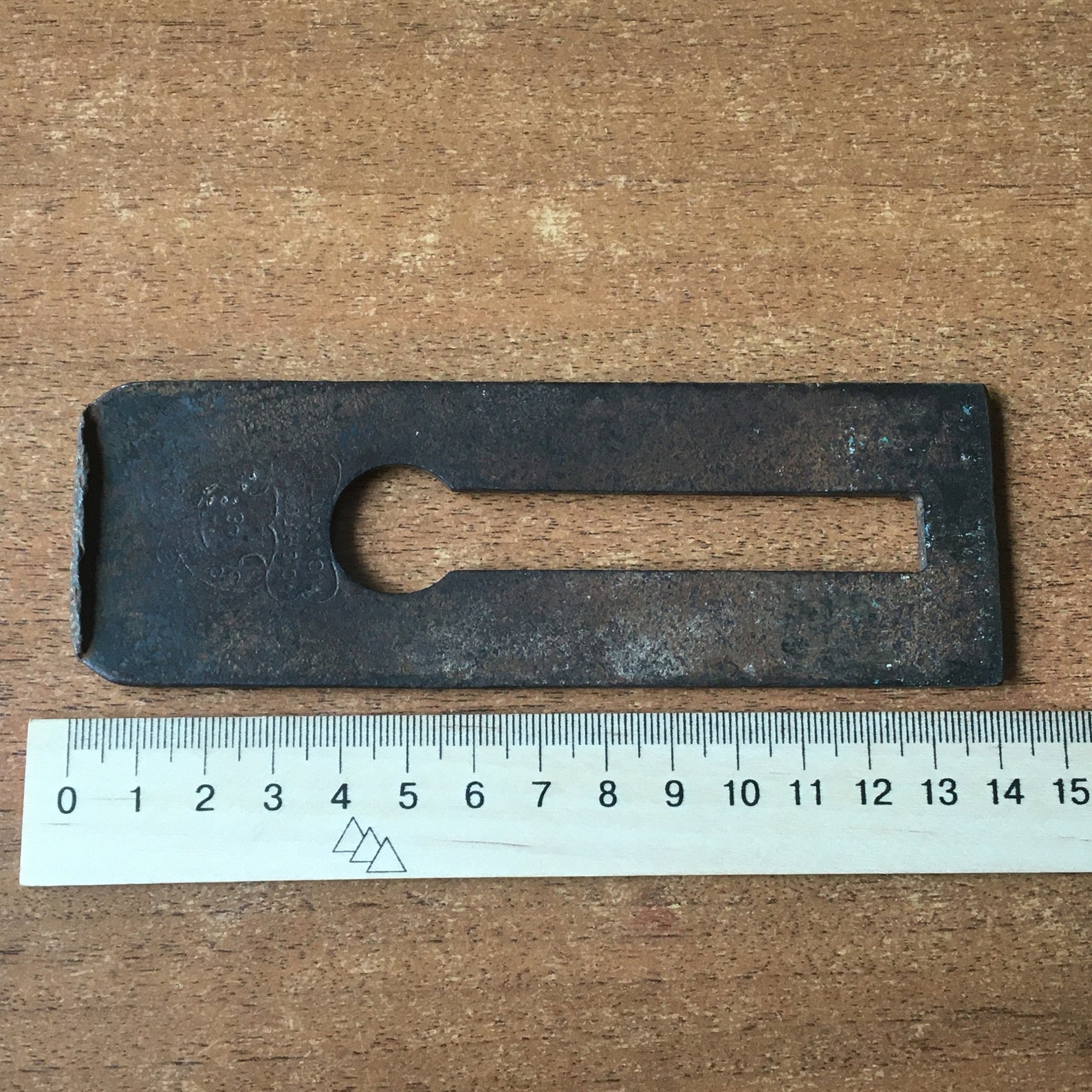 1800s Rare Old French Thick Heavy Parallel Plane Iron by GOLDENBERG ...