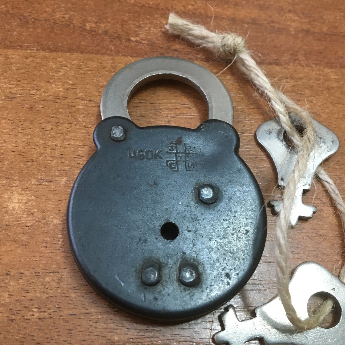 Antique Padlock Rusty Vintage Lock Mini Retro Aged With Key - Etsy