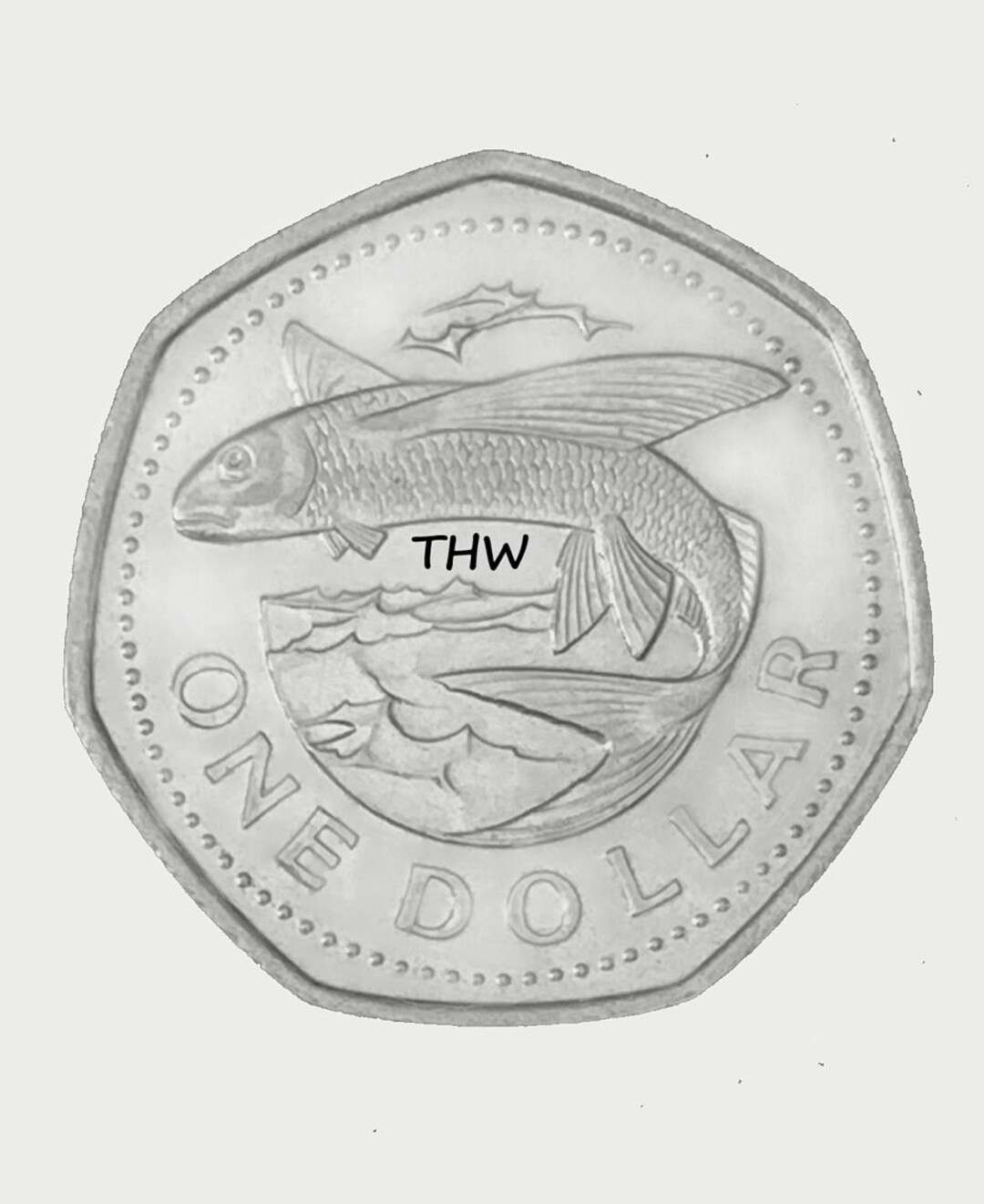 1985 Barbados 1 Dollar Coin - 1973 to 1994 - the Flying Fish - Select ...