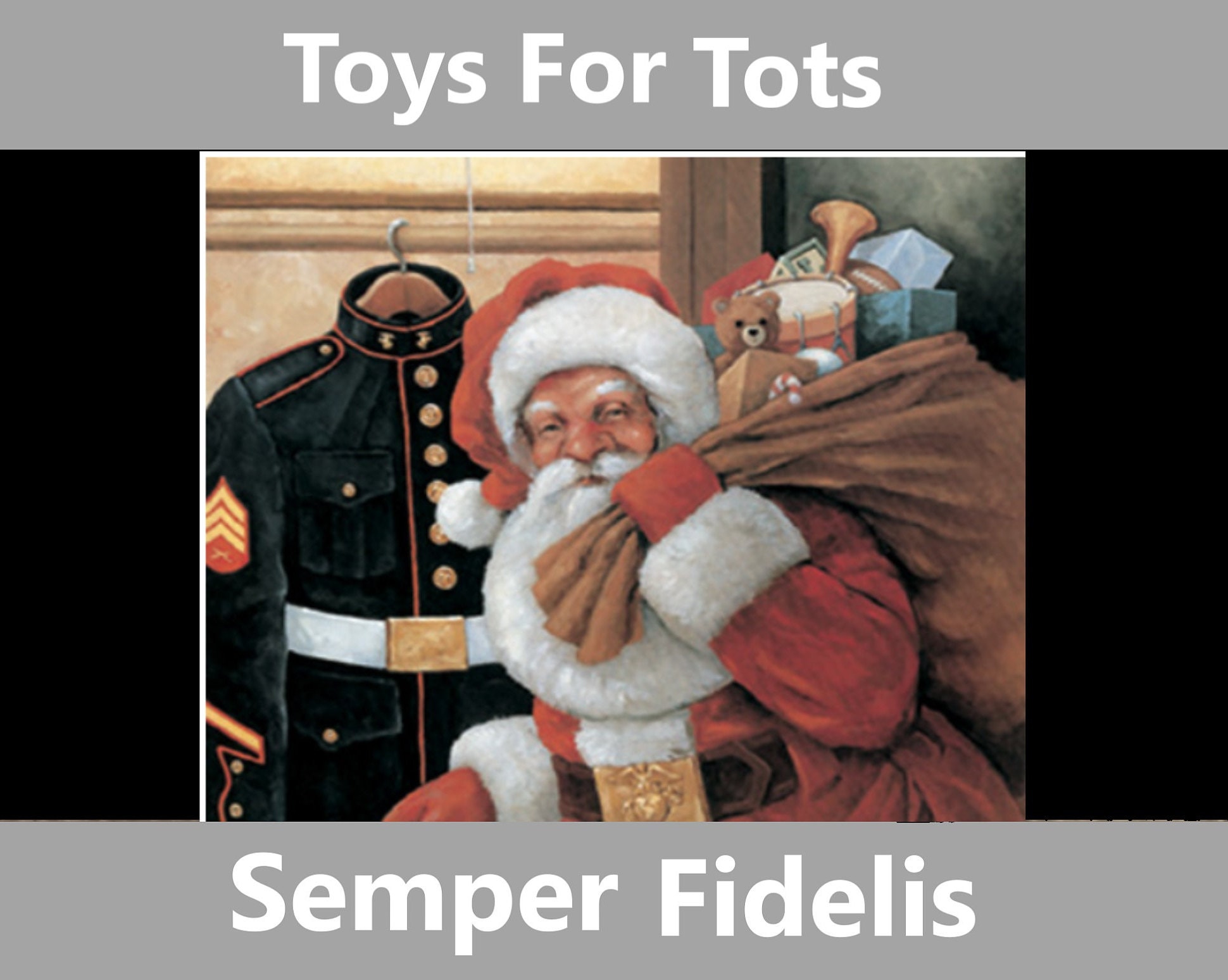 Toys For Tots Marines Poster