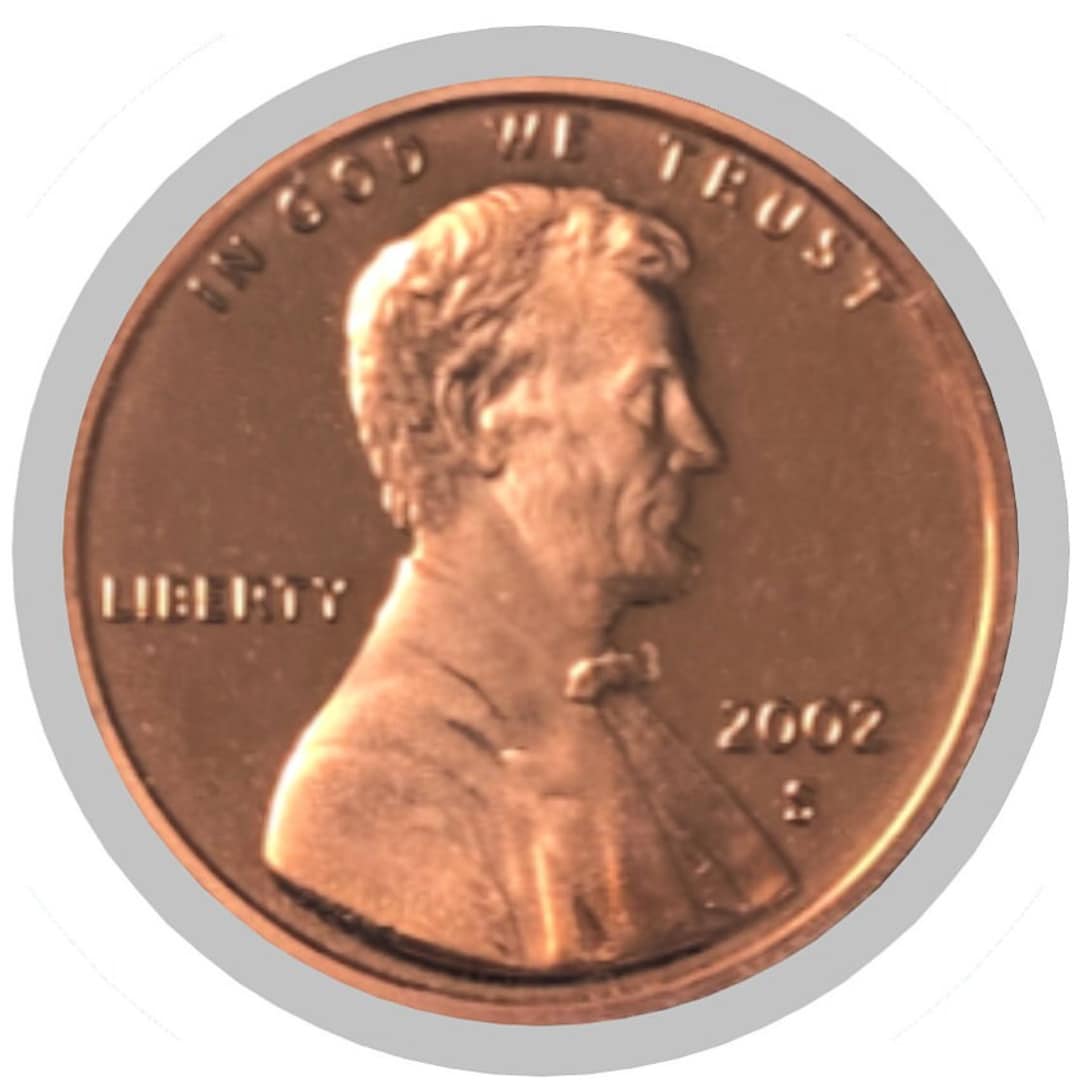 2002-S Proof Cent Collectible Coin 2002-S Proof Lincoln - Etsy