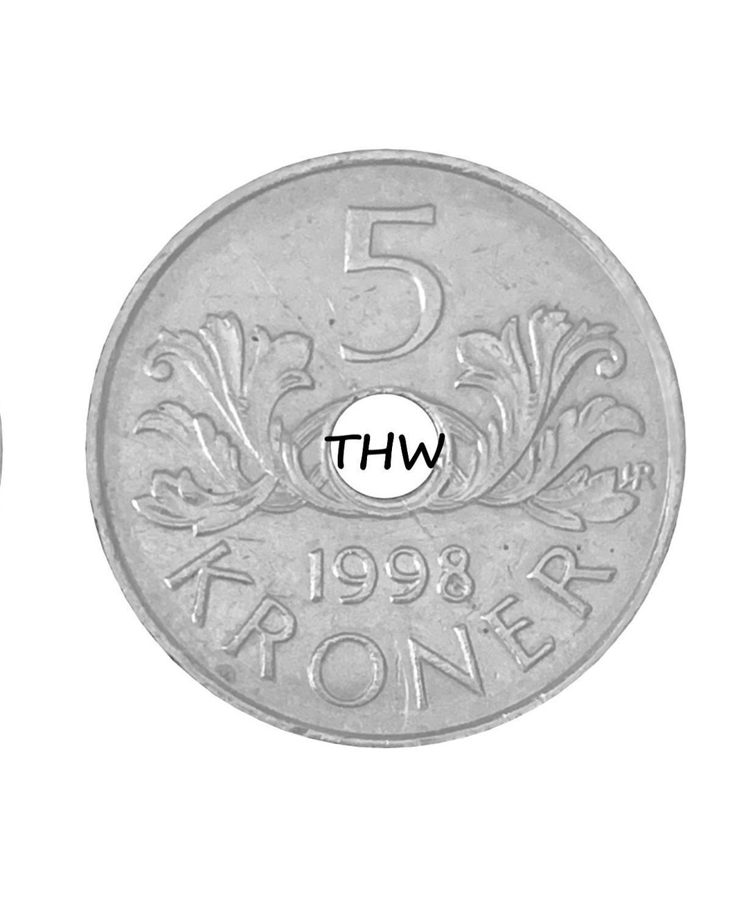 1998 5 Kroner Norway King Harald V - Etsy