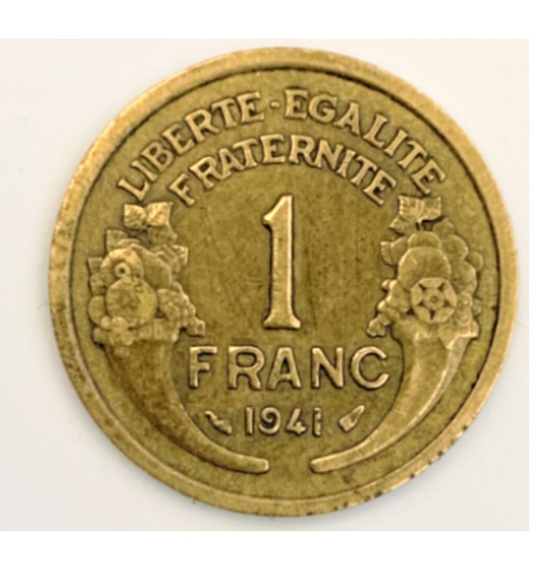 1 Franc France 1931 to 1941 Select Years / Quantity - Etsy