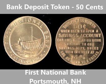 New Hampshire Token - Etsy