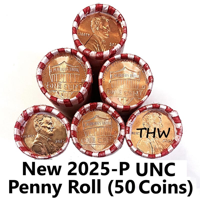 2025 Pennies Roll - Etsy