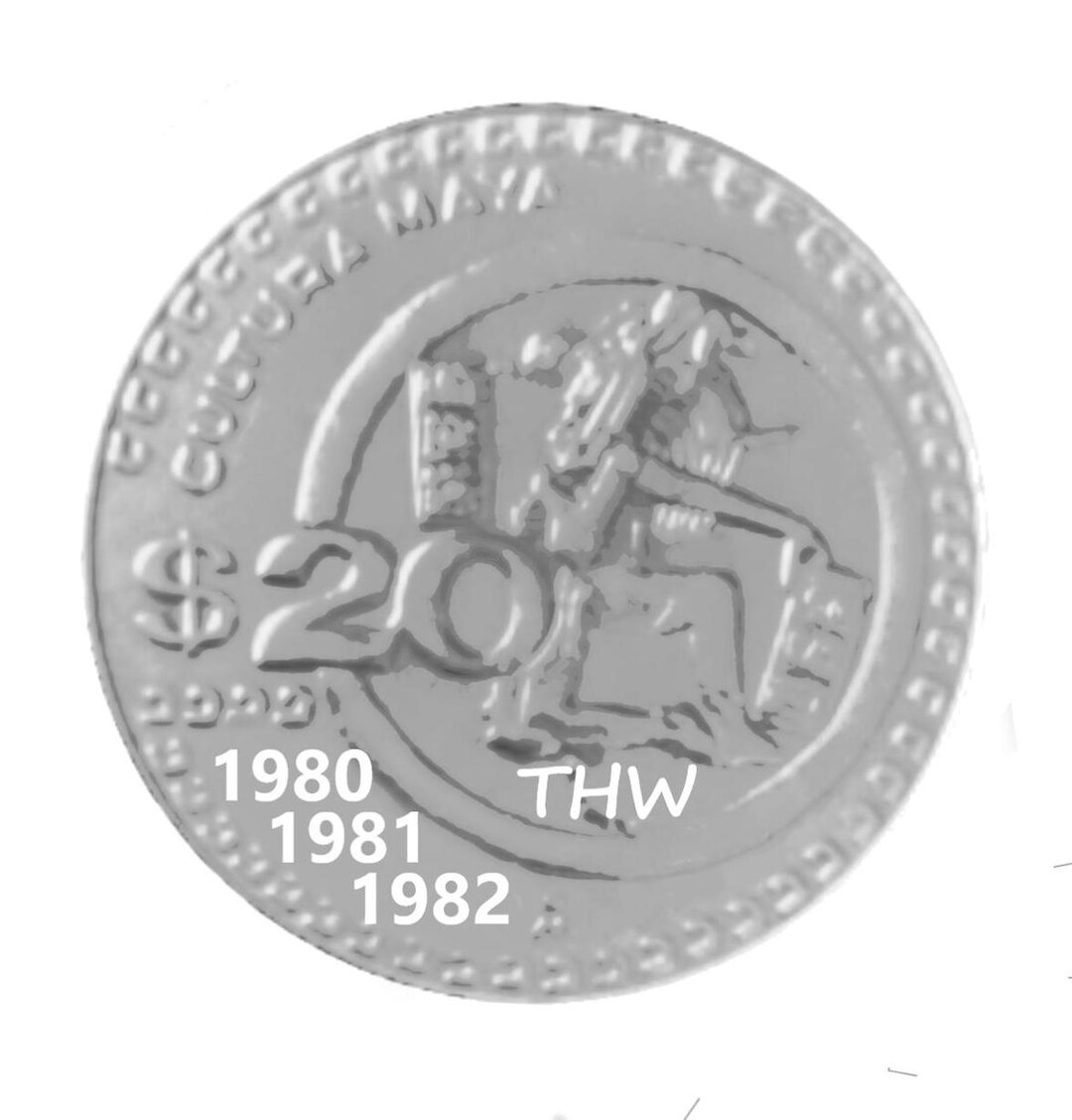 1980, 1981 & 1982 20 Pesos Mexican Coin - Extra Fine - Choose Year - Etsy