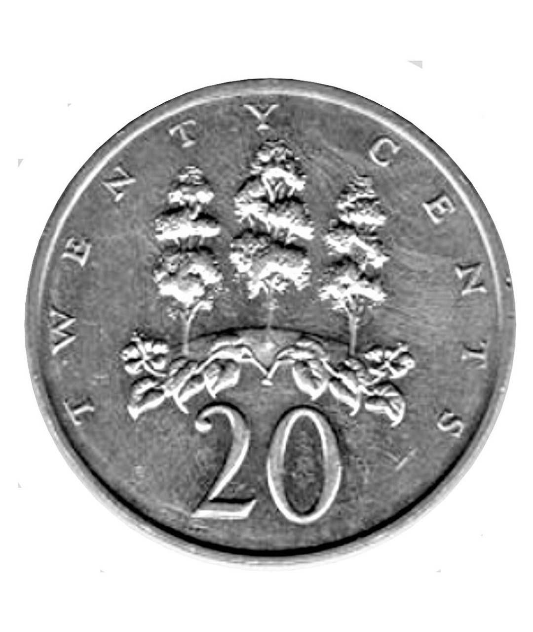 20 Cent - Jamaica - Elizabeth II - 1981 • 1987 • 1989 - Select Year(s) - Etsy