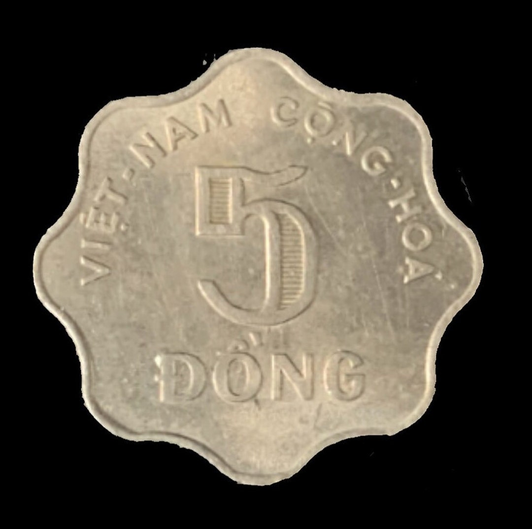1966 5 Dong South Vietnam - Etsy