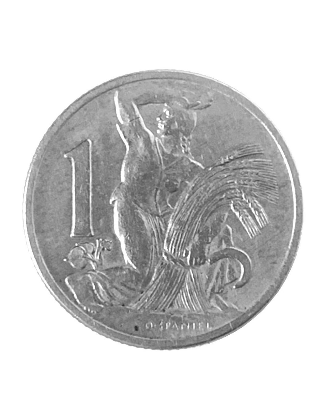 1924 1 Koruna Czechoslovakia - Extra Fine Condition - Etsy