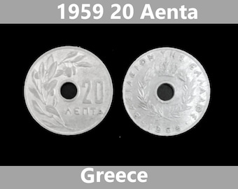 20 aenta coin - Etsy.de