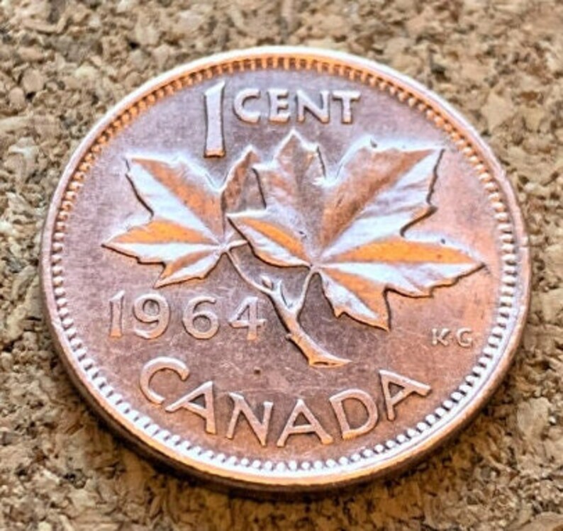 Canadian Pennies Choose Date & Quantity 1960 to 1969 - Etsy