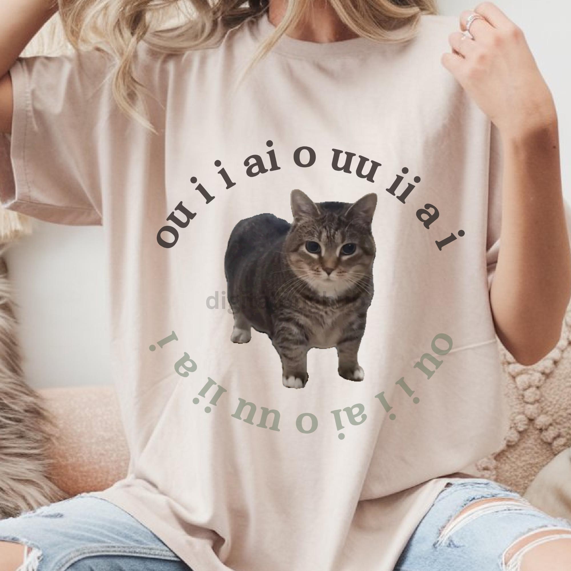 Ou I I Ai O Uu Ii a I Meme PNG | Viral Cat Tiktok Trend | Funny Cat ...