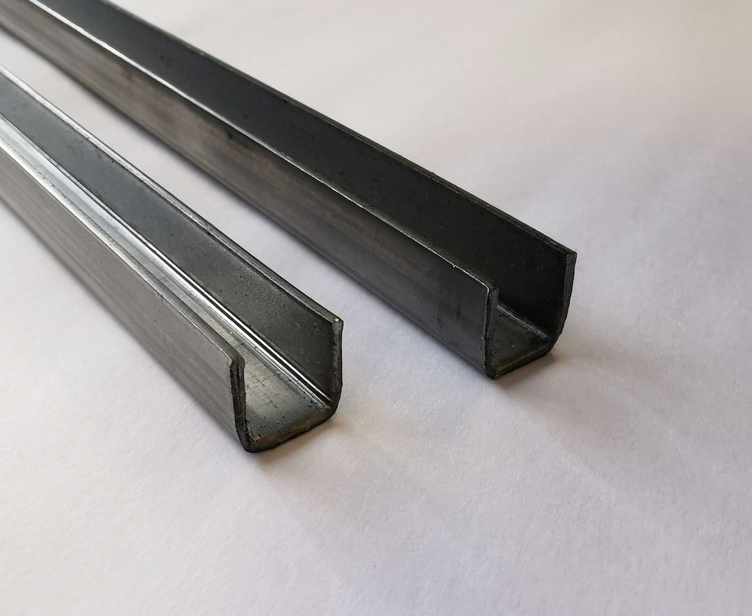 Mild Steel U Channel Grade S235JR 1000mm Lengths - Etsy UK