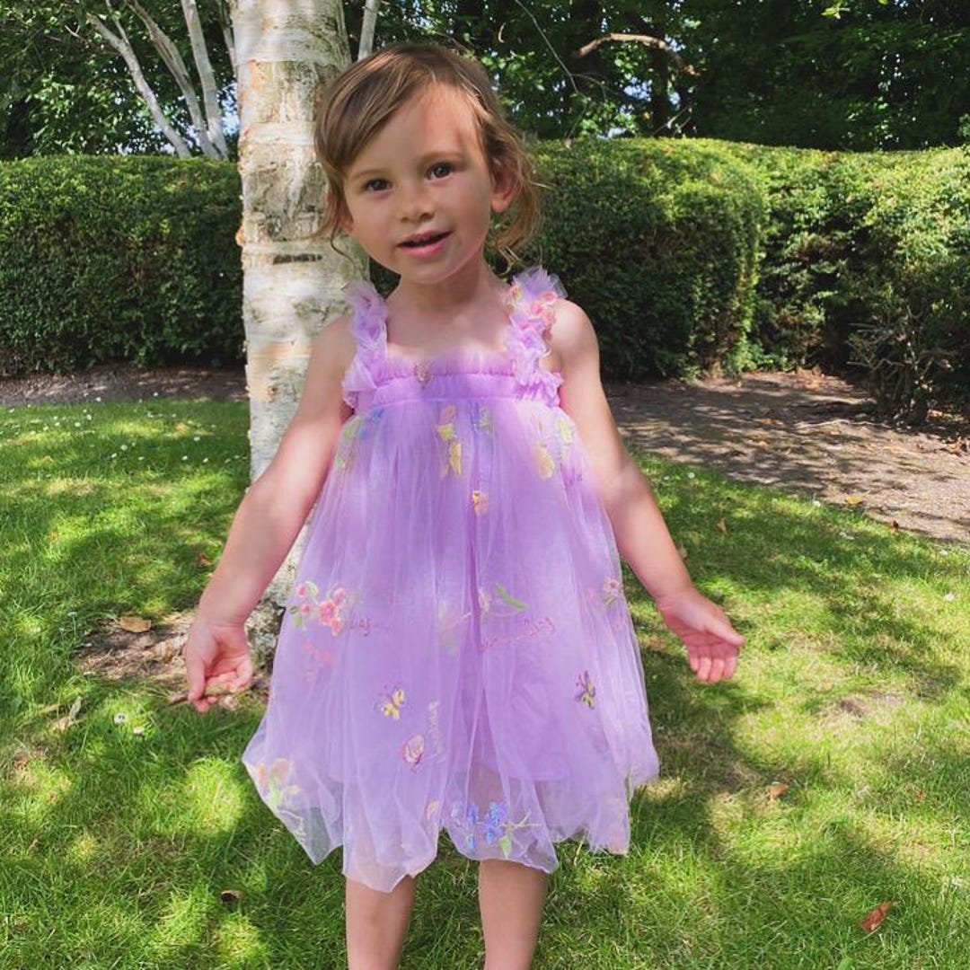 Pastel Baby Girl Dress | First Birthday Outfit | Cake Smash Dress ...