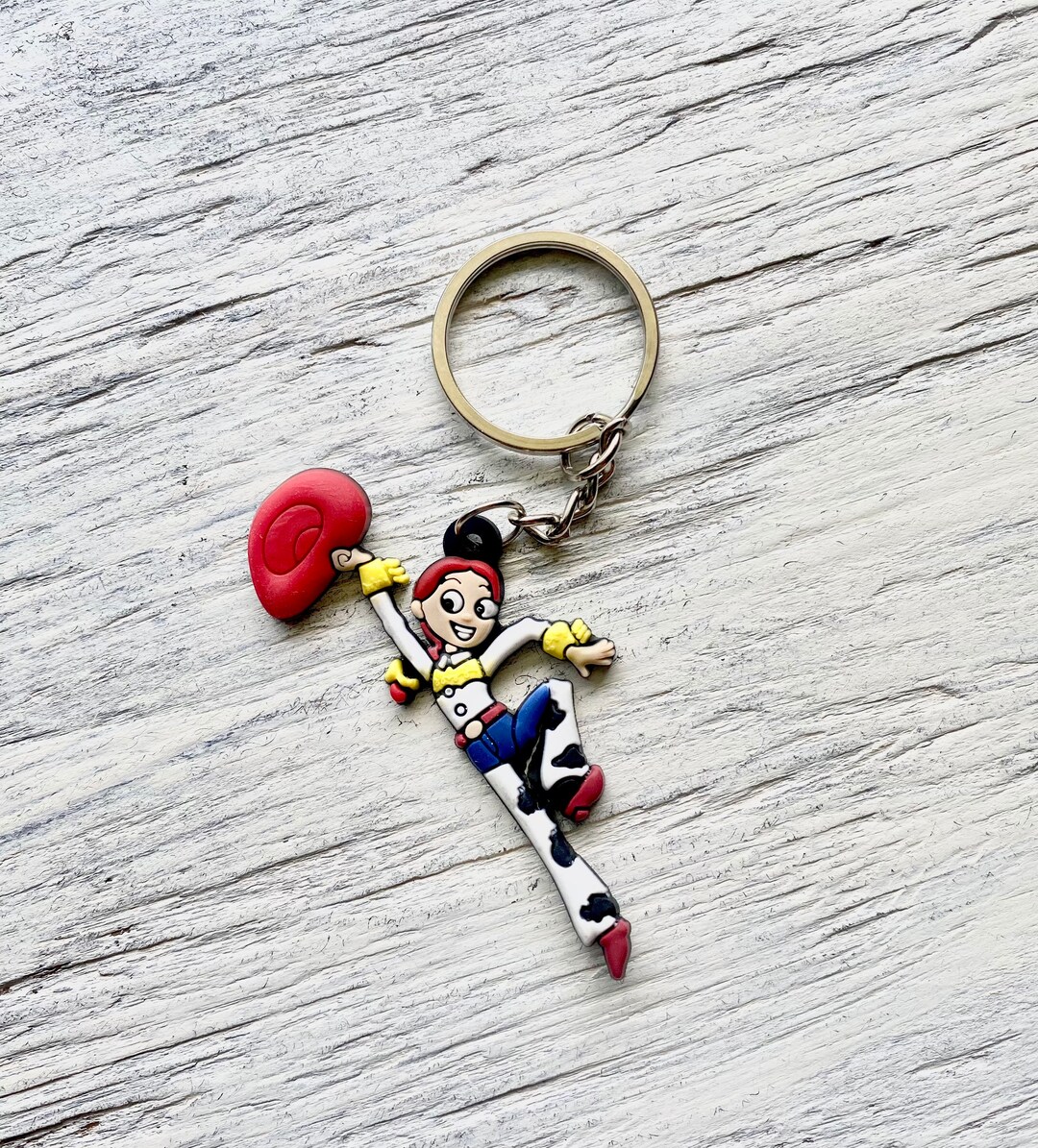 Jesse Keychain PVC Toy Story Backpack Charm, Purse Charm Keychain - Etsy