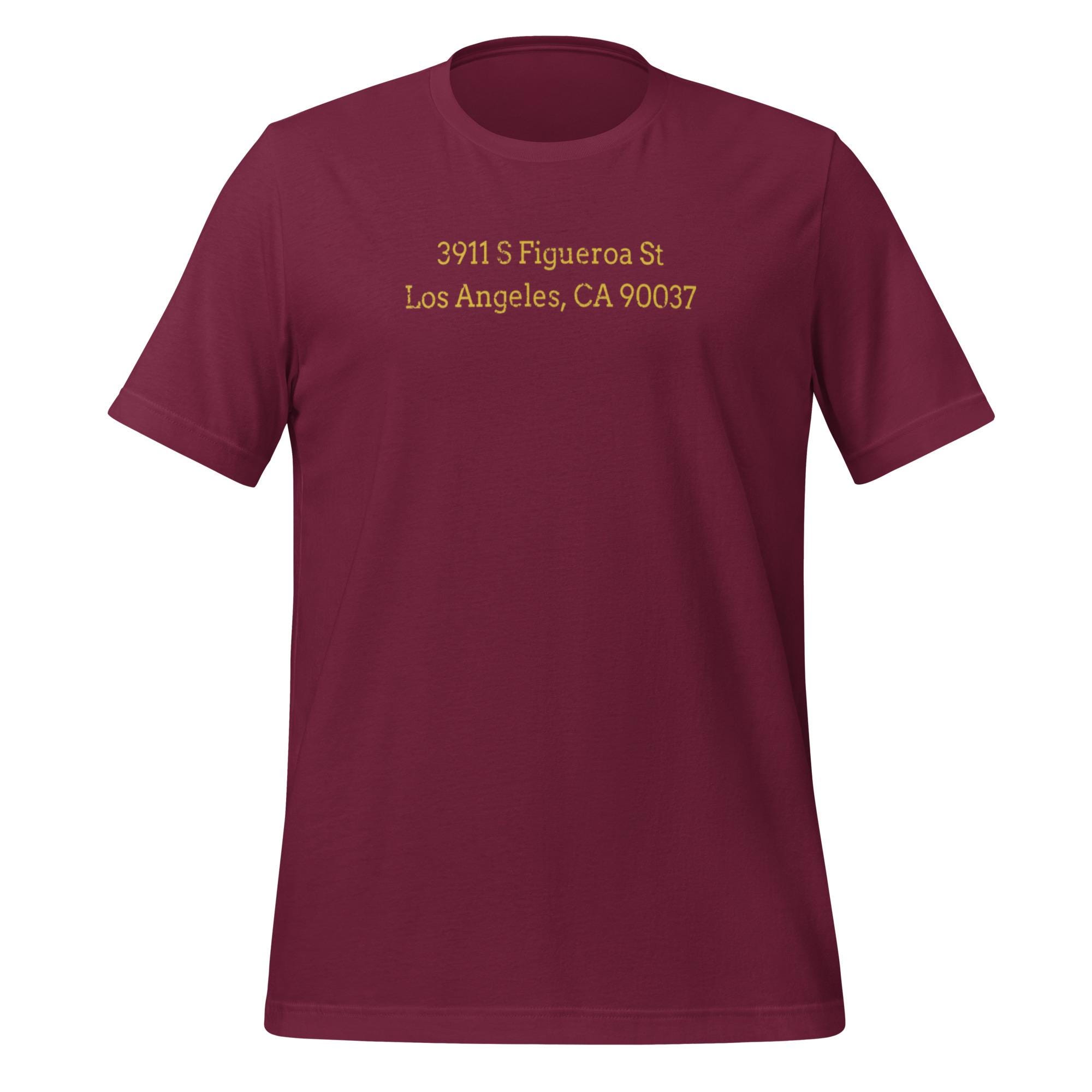 Vintage Los Angeles Memorial Stadium Address T-shirt Southern ...