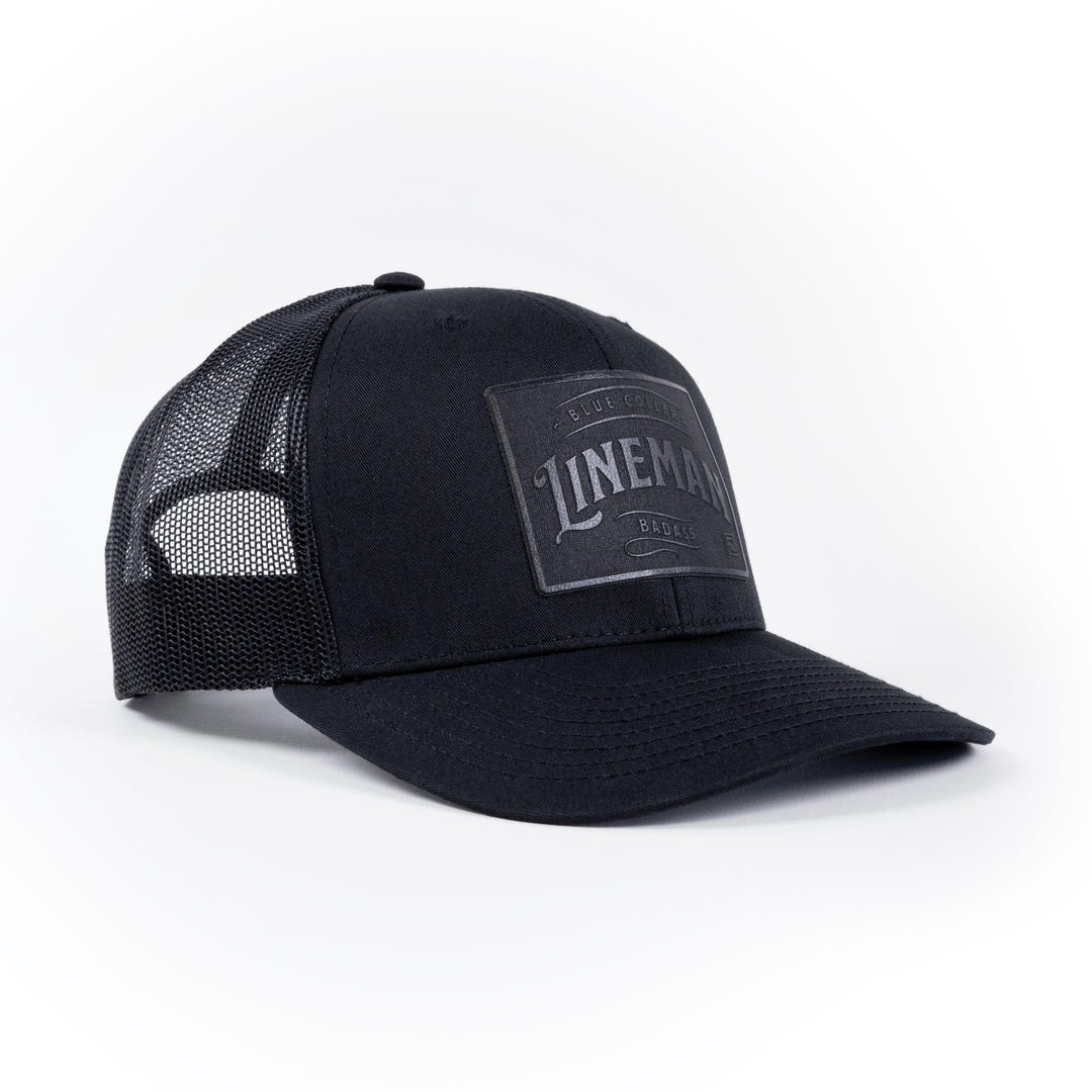 Lineman Blue Color Trade Hat - Etsy