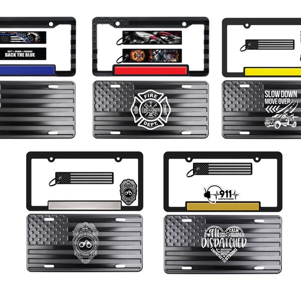 Police License Plate - Etsy