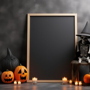 Printable Halloween Wall Art, Spooky Season Wall Decor, Digital ...