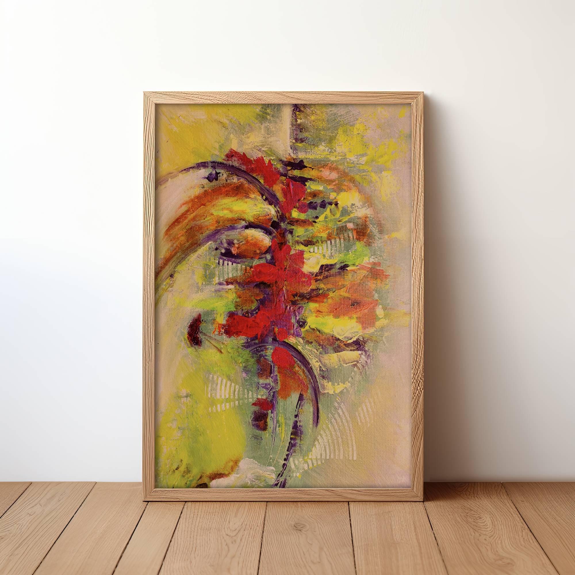 Abstract Mask Vertical Acrylic Printable Download - Etsy