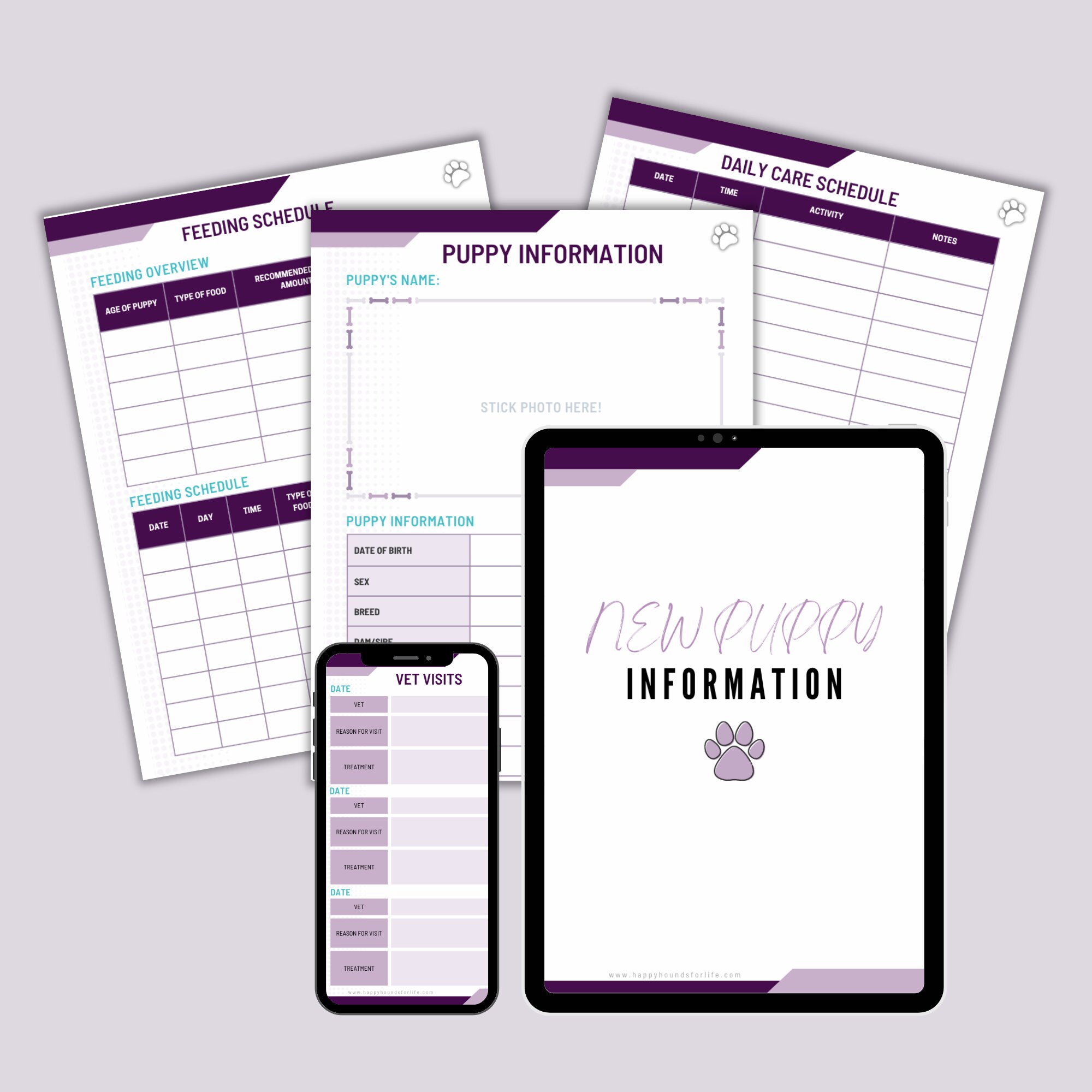 The Ultimate New Puppy Pack, Puppy Training Planner Bundle, Everything ...