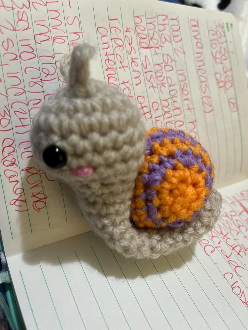 Crochet Snail Digital Pattern - Etsy