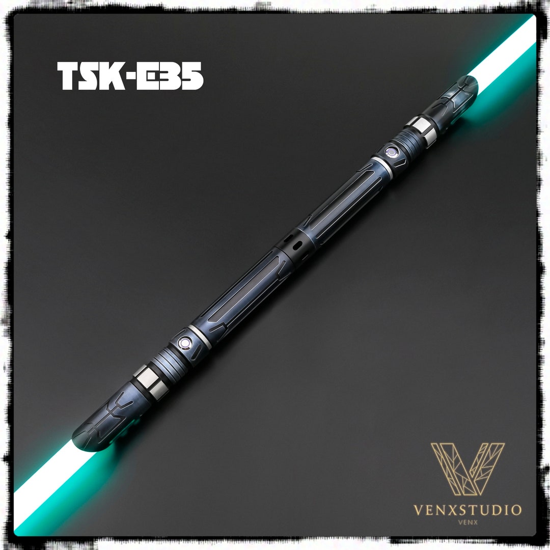 TSK-E35 Double Lightsaber RGB, Xenopixel V4 Blade Lightsaber Heavy Duelling With Proffie 2.2 ...